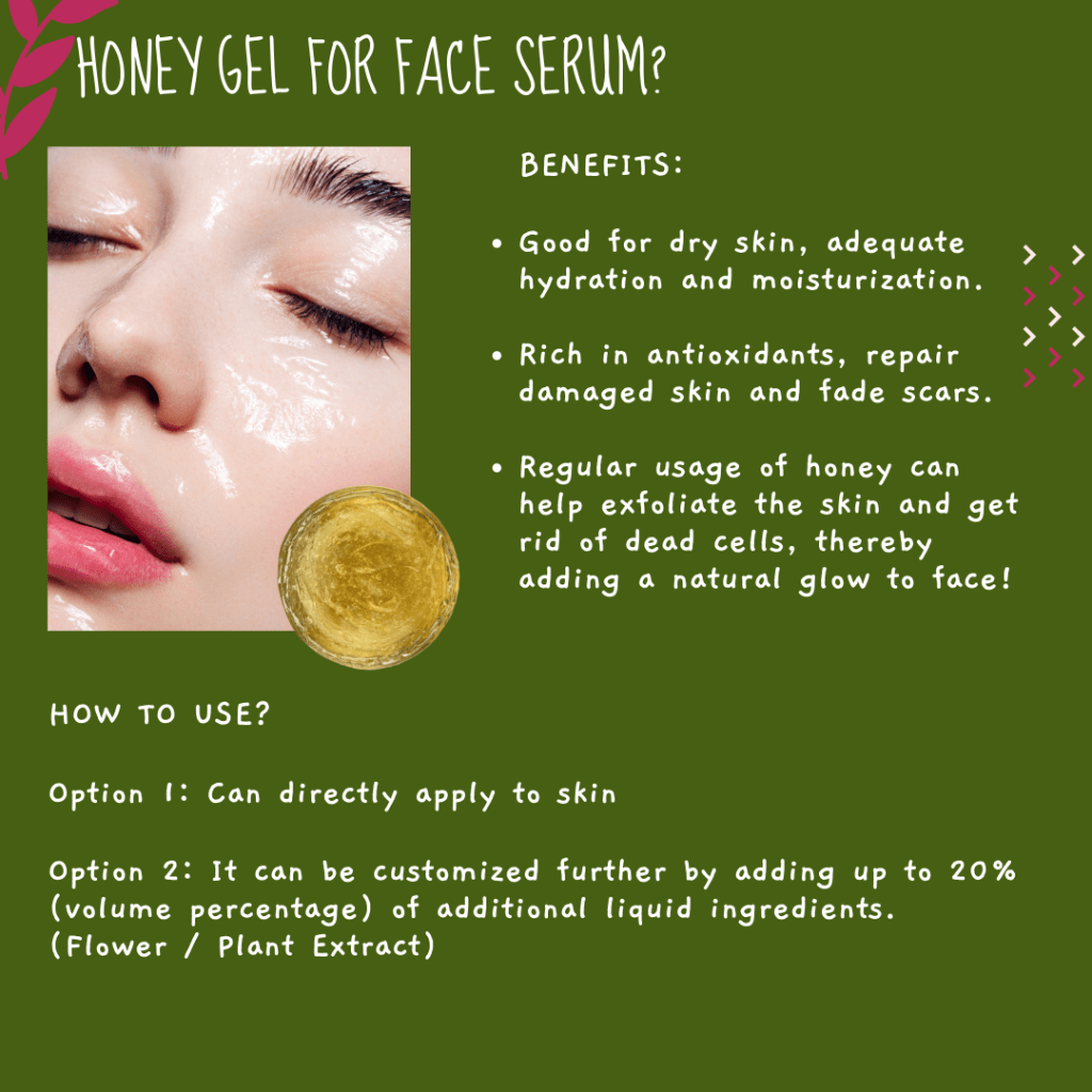 Honey Gel Base - For Hair and Skincare DIY | Green Herbology
