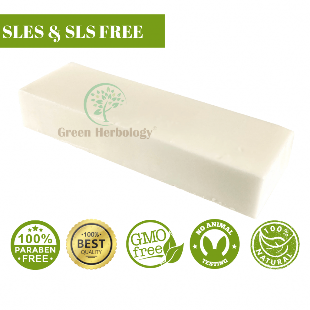 Transparent Glycerin Soap SLS/SLES FREE | Green Herbology