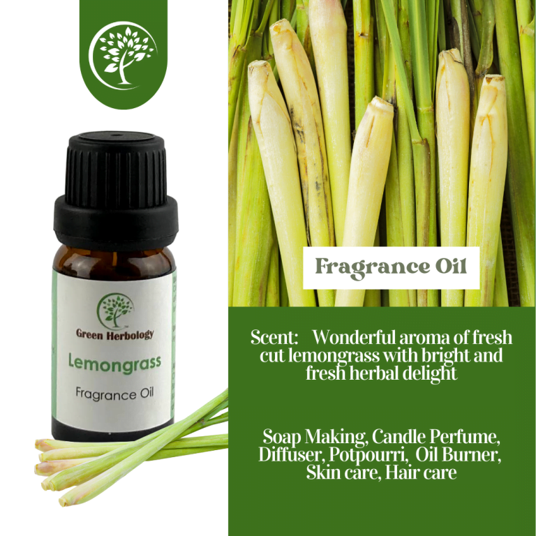 Lemongrass Fragrance Oil-Skincare | Green Herbology