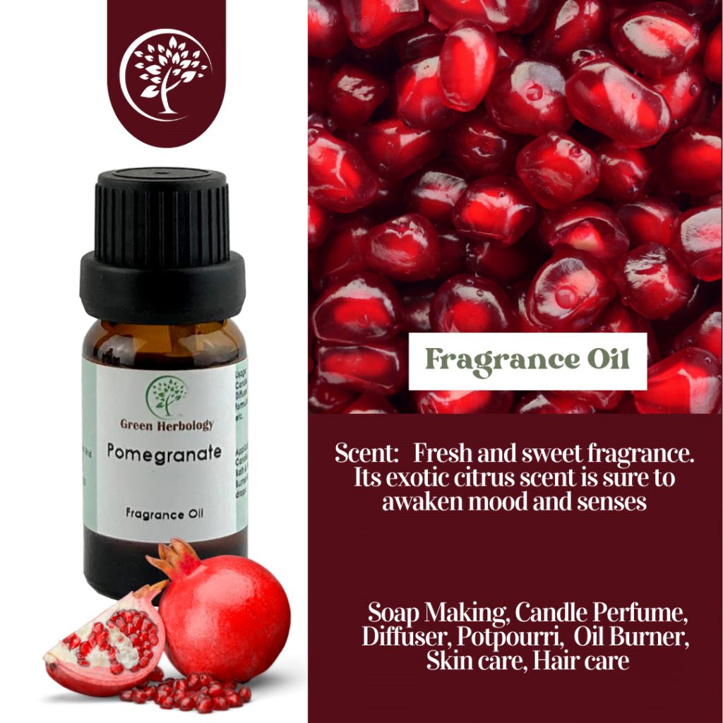 Pomegranate Fragrance Oil-Skincare | Green Herbology