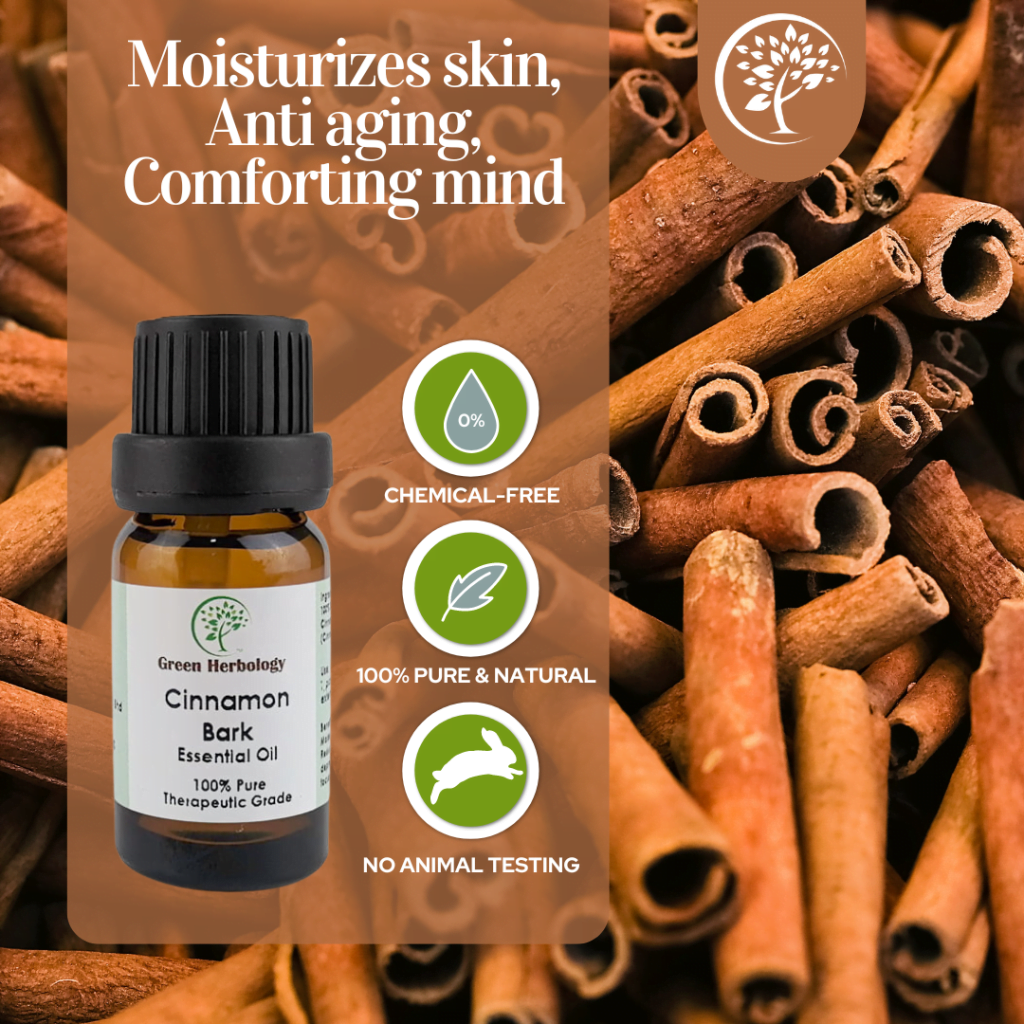 Cinnamon Bark Essential Oil - Green Herbology